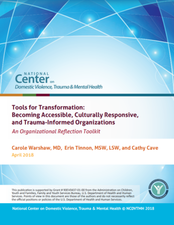 Tools for Transformation: Becoming Accessible, Culturally Responsive ...